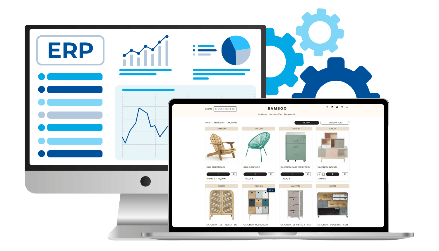 Integración ERP para eCommerce B2B | Stoam SaaS